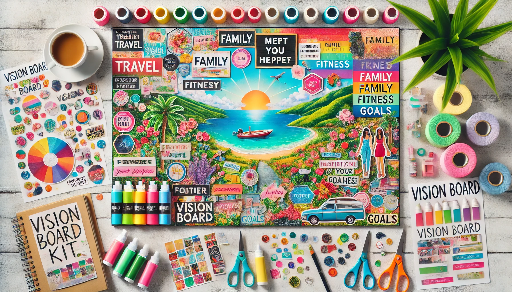 Top 10 Vision Board Kits to Bring Your Dreams to Life - Selfcraftr